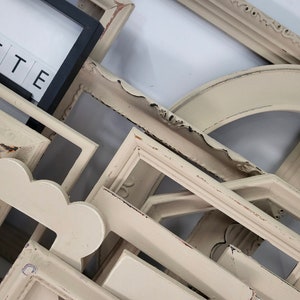 Casual Light Brown Gallery Wall Frame Set for Photos, Welcoming Beige ...