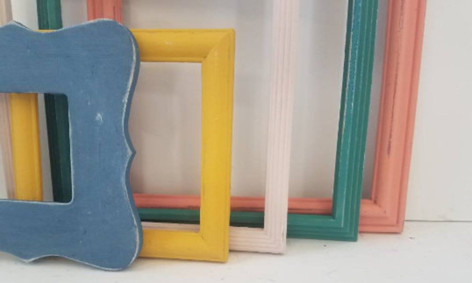 Square Picture Frame Custom Painted and Made to Order Shabby - Etsy