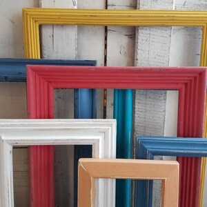 Rich and Vibrant Assorted Eclectic Mix of Decorative Wall Frames ...