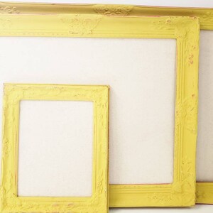 Vintage Inspired Chartreuse Pinboard, Yellow Entryway Organizer ...