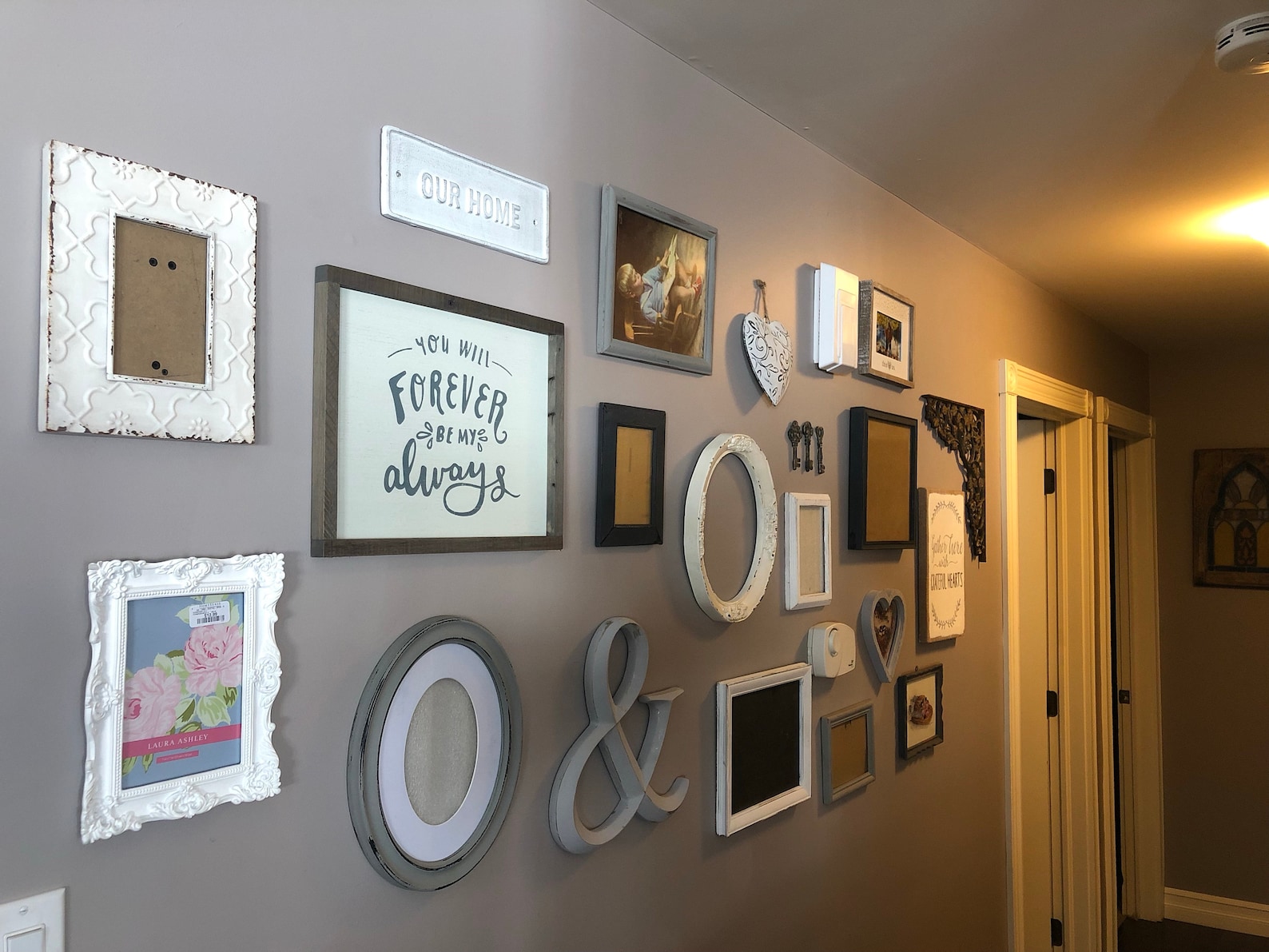 Mixed Grey Ombre Picture Frames Unique and Eclectic Modern - Etsy