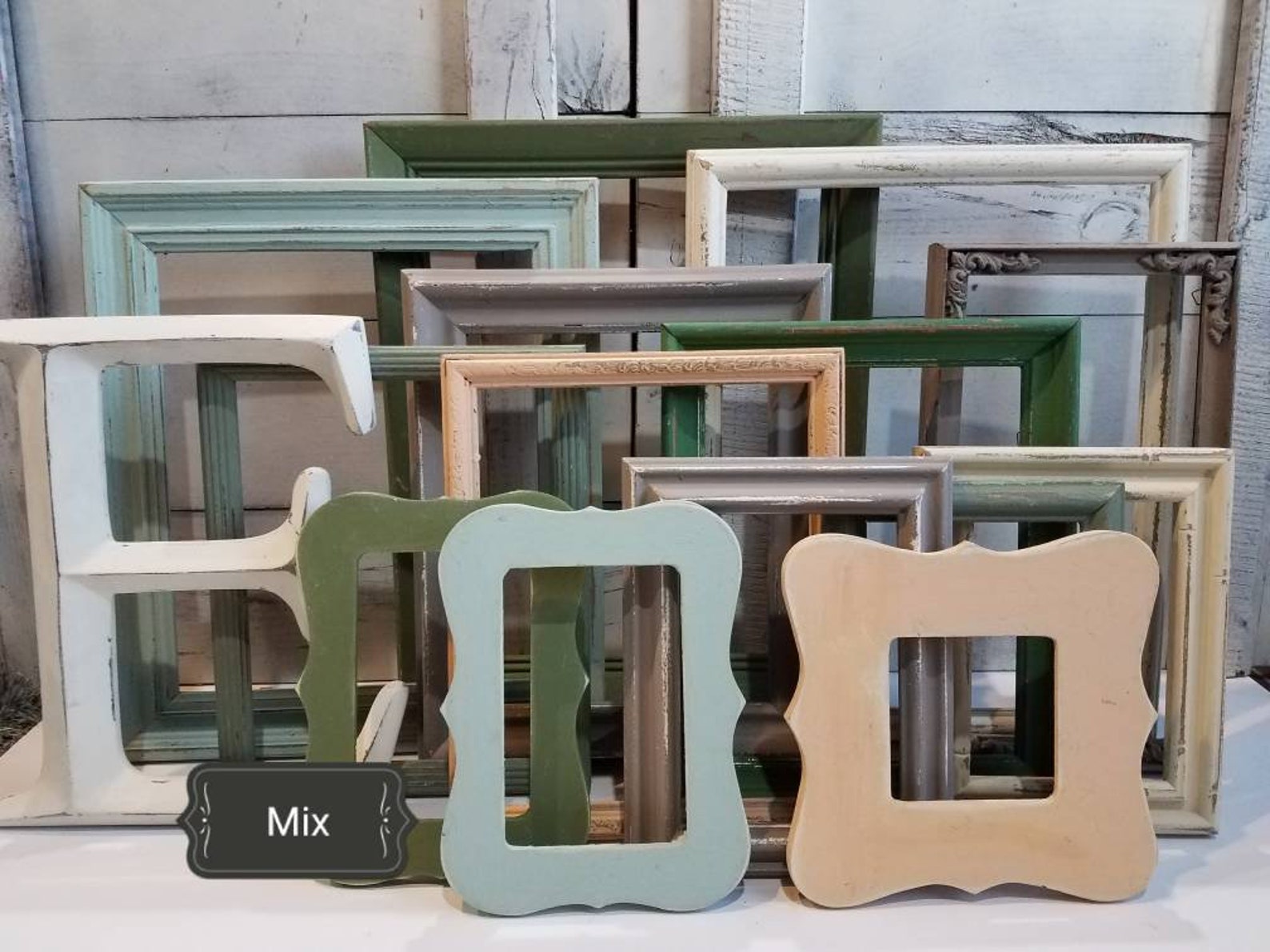 Eclectic Coastal Picture Frame Set, Stylish Desert Vibes Assorted ...