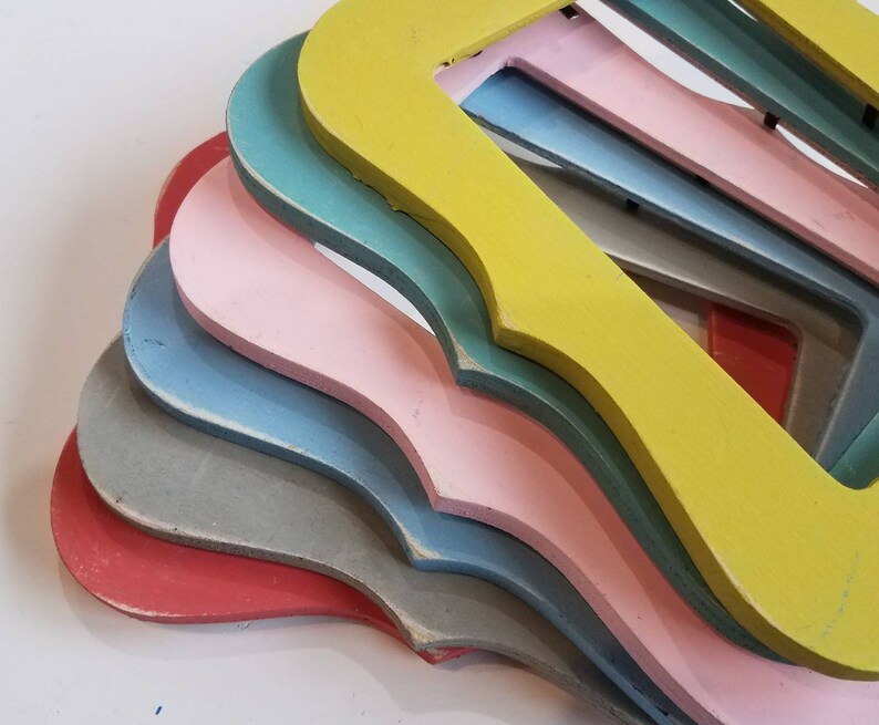 Colorful Picture Frames, Playroom Gallery Picture Frame Set, Custom ...