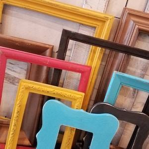 Boho Chic Gallery Picture Frame Set, Hallway Wall Decor, Southwest ...