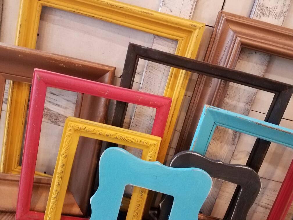 Boho Chic Gallery Picture Frame Set Hallway Wall Decor | Etsy