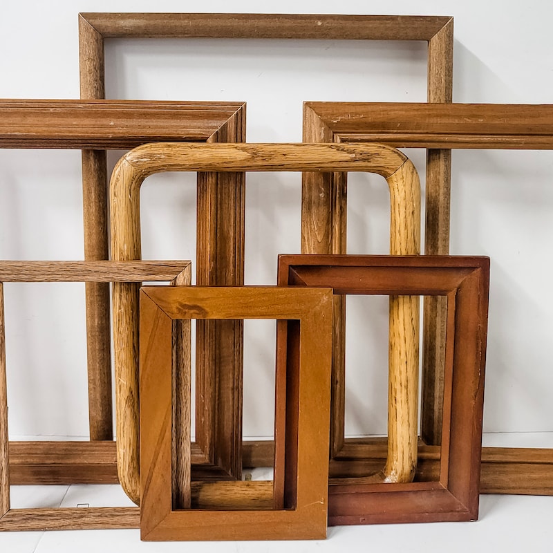 Unfinished Wood Picture Frames - Etsy