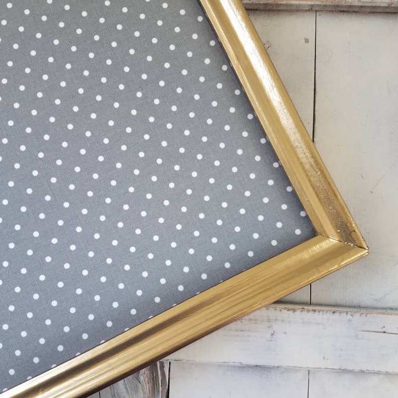 Gold Framed Pinboard - Etsy