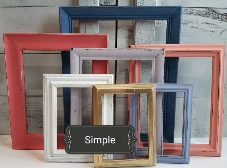 Baby Girl Nursery Photo Frame Set Colorful Round Picture - Etsy