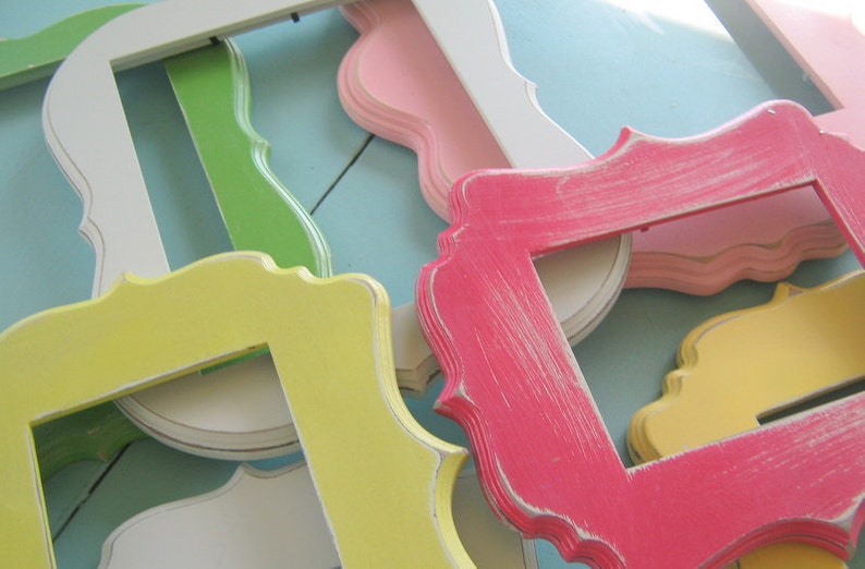 Scalloped Custom Frame Add On Any Size 11 x 14 8x 10 5 x 7 4 x | Etsy