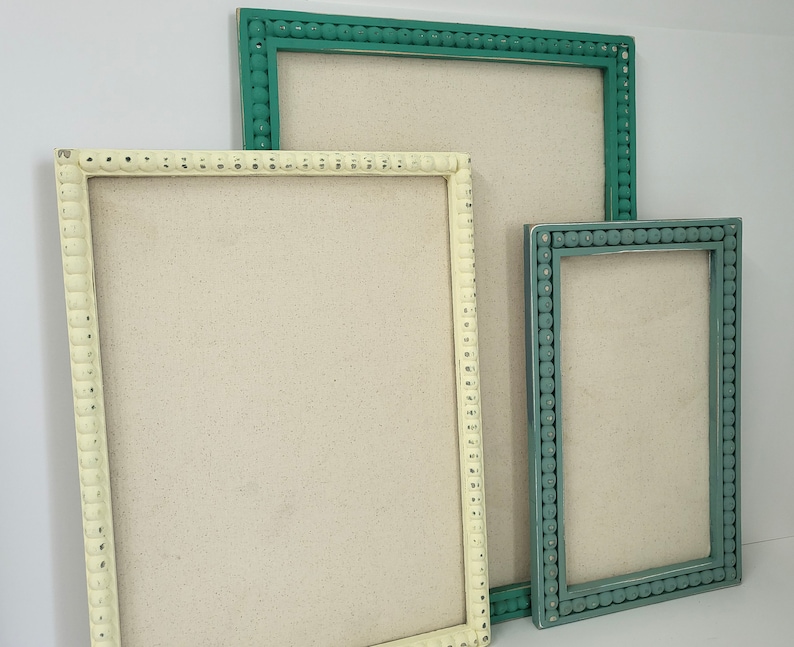 Natural Wood Bead Framed Pin Display Board Decorative - Etsy