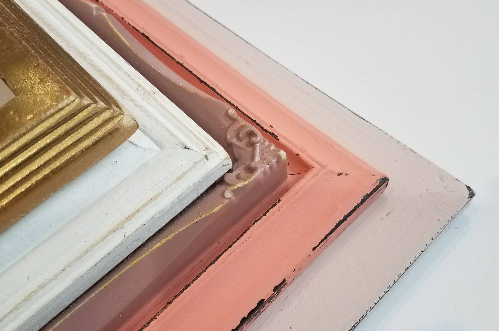 Baby Girl Nursery Picture Frames Shabby Gallery Wall Frame | Etsy