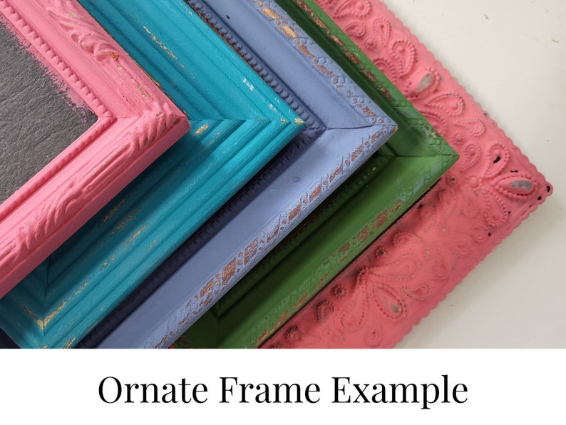 Square Picture Frame Custom Painted and Made to Order Shabby - Etsy