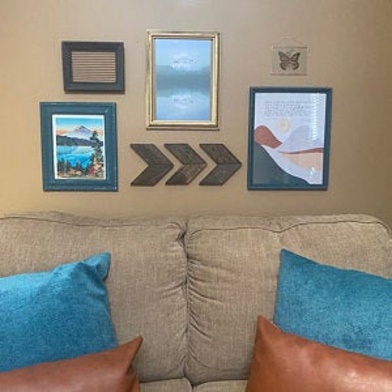 Cool Coastal Gallery Wall Frame Set, Relaxed Unique Picture Frames in ...