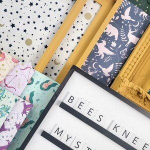 Stylish Deep Yellow Mystical Vision Board in Many Sizes, Magical Boho ...