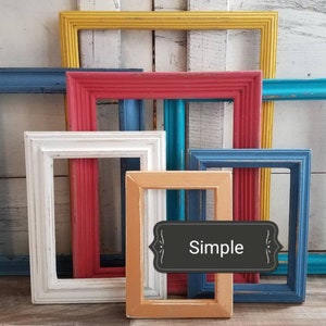 Rich and Vibrant Assorted Eclectic Mix of Decorative Wall Frames ...