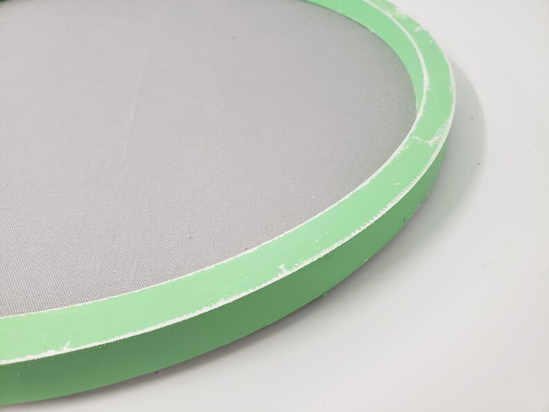 Large Round Framed Pin Board Modern Hanging Circle Shaped - Etsy