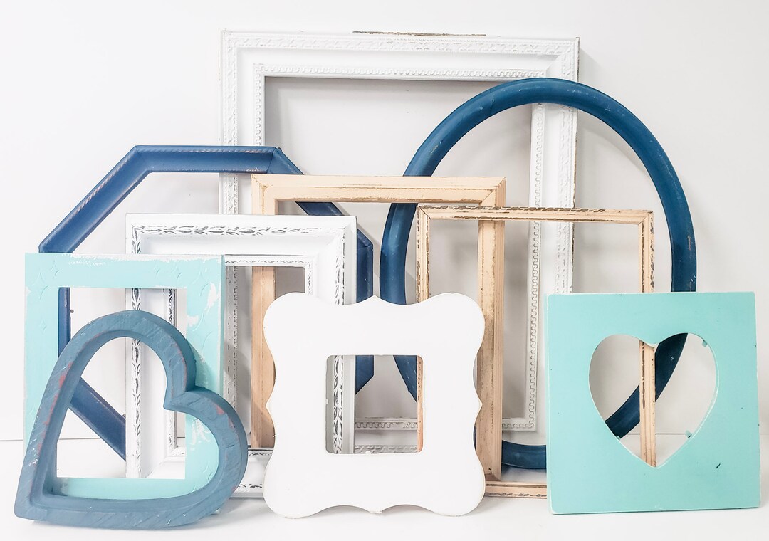 Calming Mix and Match Beach Picture Frame With a Coastal Feel, Serene ...
