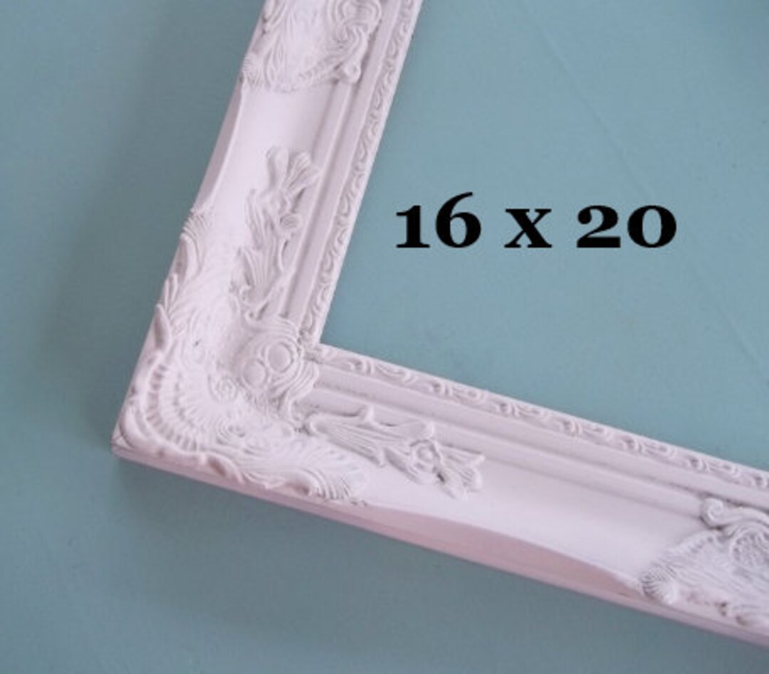 16x20 PICTURE FRAME Wedding Gift Photo Booth Prop Empty Frame Ornate ...