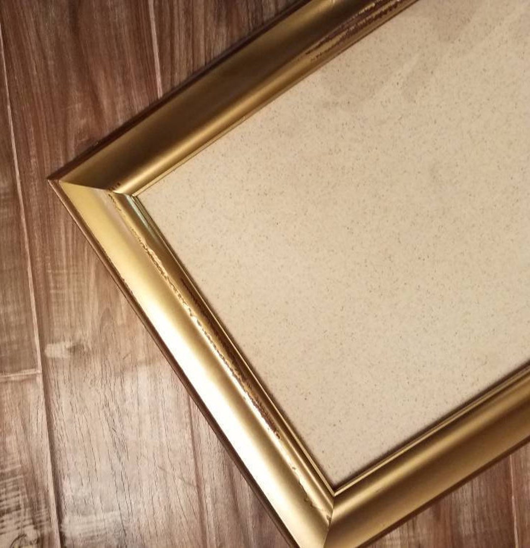 Large Gold Frame Vision Board for Home Office, Traditional Framed ...