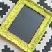 First Birthday Chalkboard, Lime Green Ornate Chalk Board, Large Menu ...