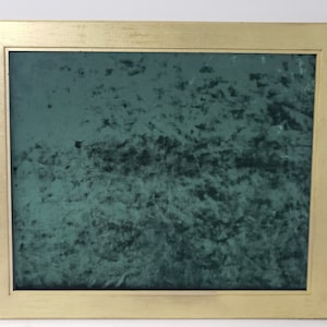 Framed Hunter Green Velvet Vision Board, You Pick the Frame and Size ...