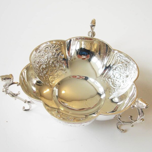 Antique Silver Dish - Etsy