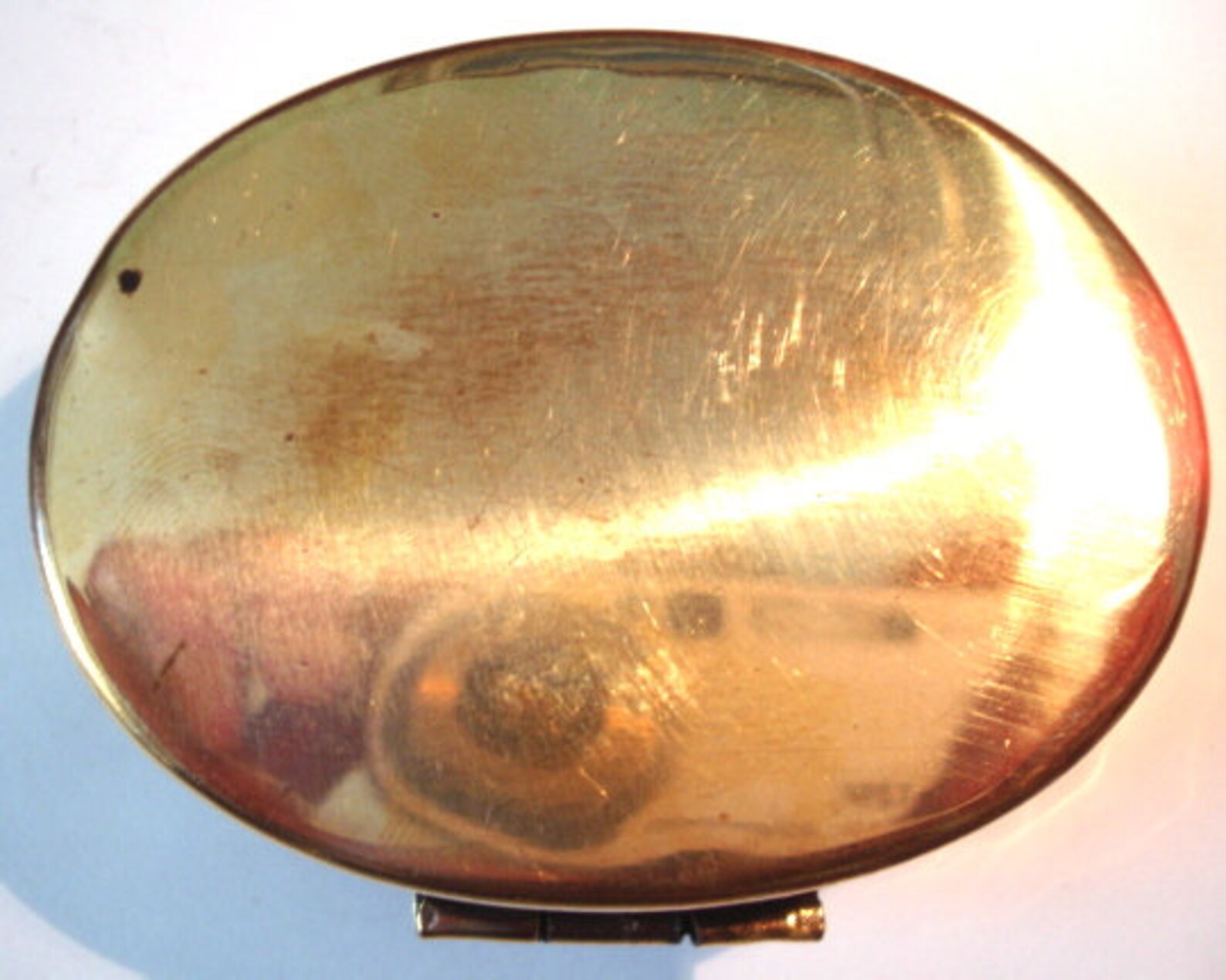 Antique Brass Snuff Box With Butterfly on Lid - Etsy