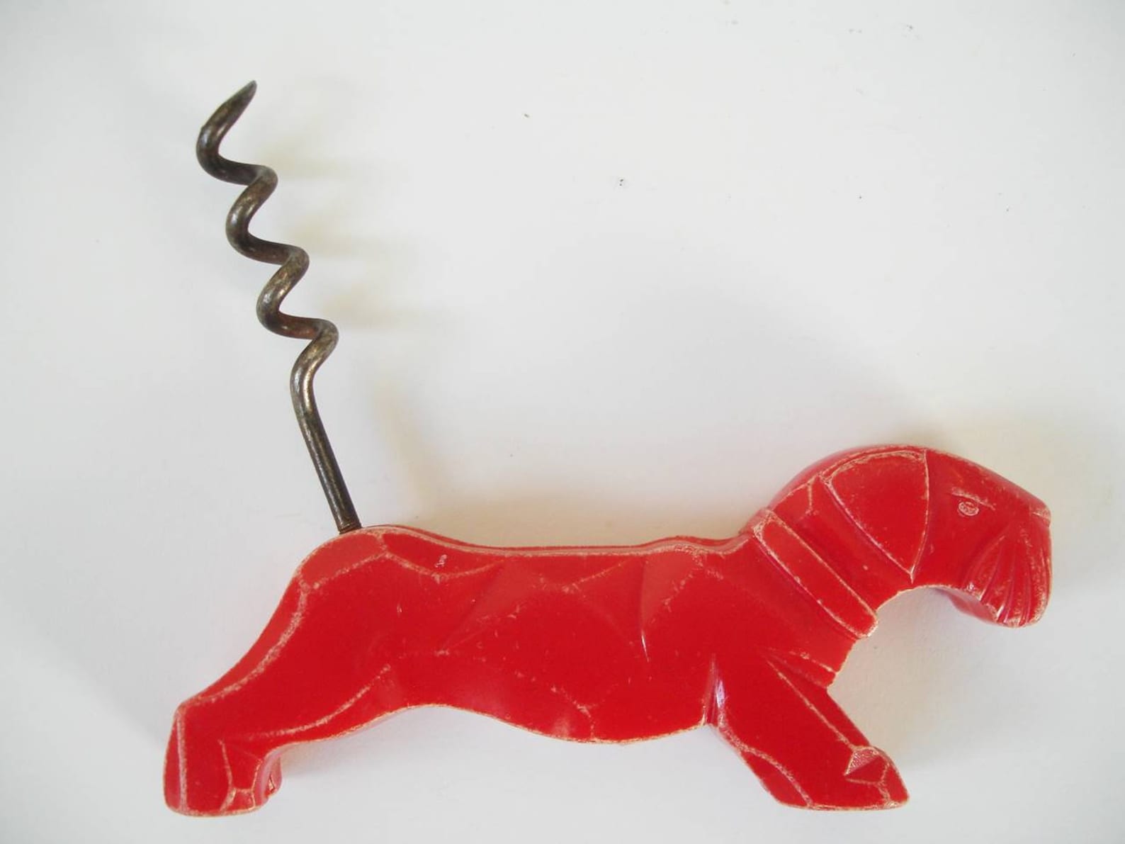 Vintage Red Dog Corkscrew (AN293) - Etsy