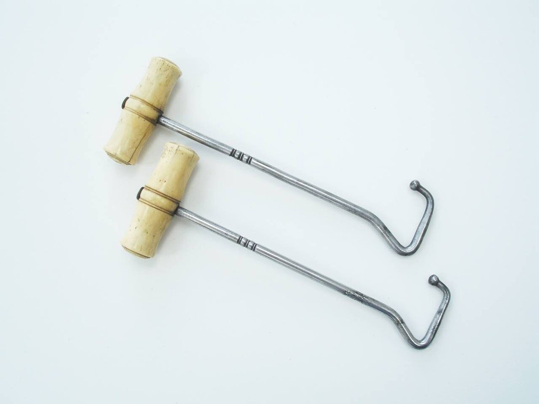Pair of Antique Boot Pullers - Etsy