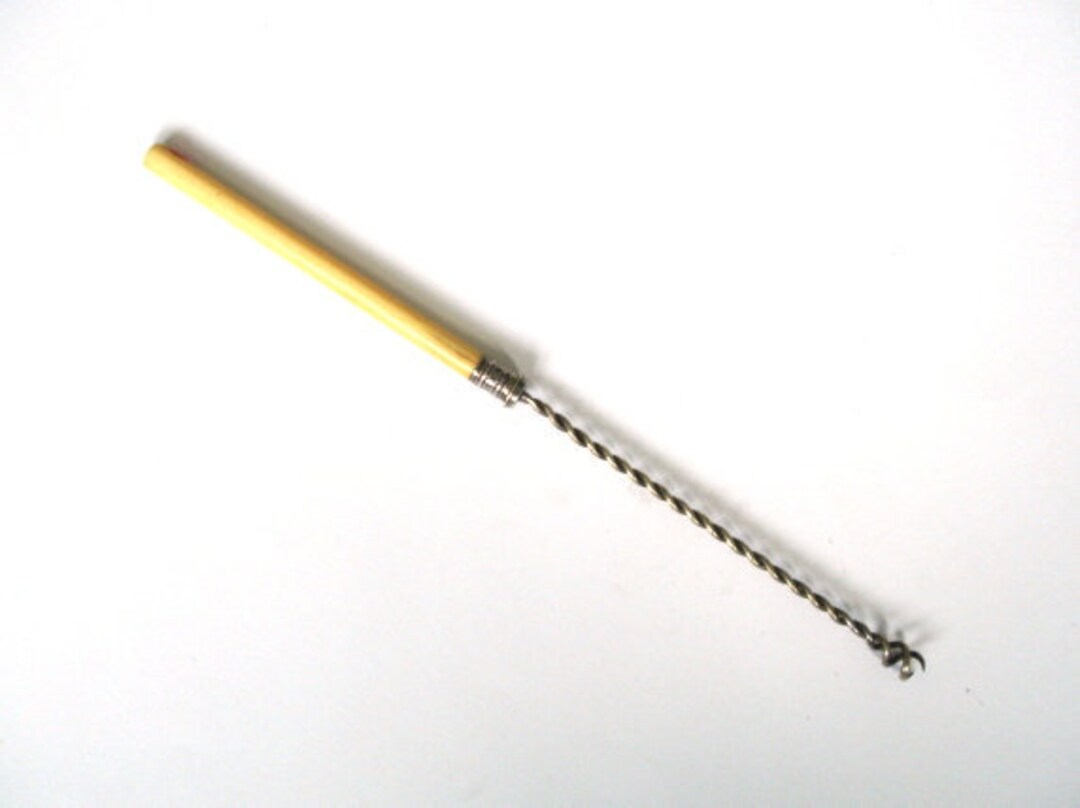 Antique Double Helix Corkscrew - Marked S.pat (BRIT315) - Etsy