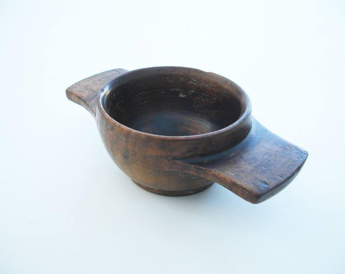 Antique Scottish Wood Quaich - Mid 19th Century (Q70) - Etsy
