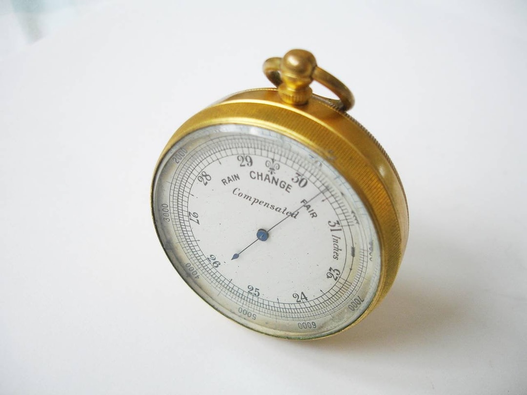 Antique Pocket Barometer, Altimeter & Compass Combined (BA3) - Etsy