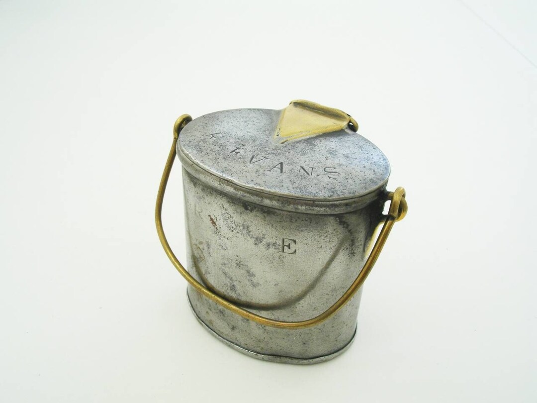 Early Miniature Steel Pail for Cream - Etsy