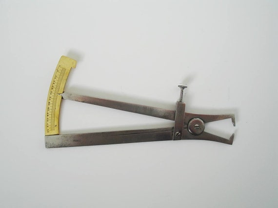 Tools Unusual Antique Vernier Caliper Antique Imperial Vernier Caliper ...