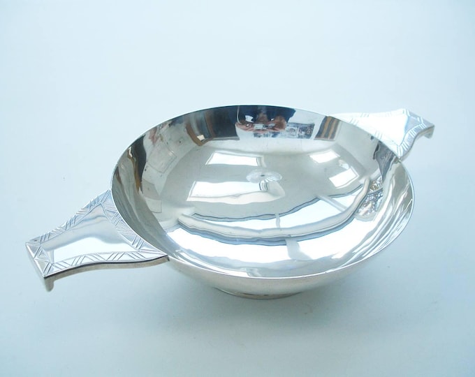 Antique Scottish Quaich - Large Size - 1919 (Q64) - Etsy