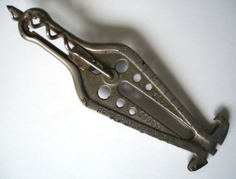 Vintage Multitool Corkscrew 1922 BR453 - Etsy