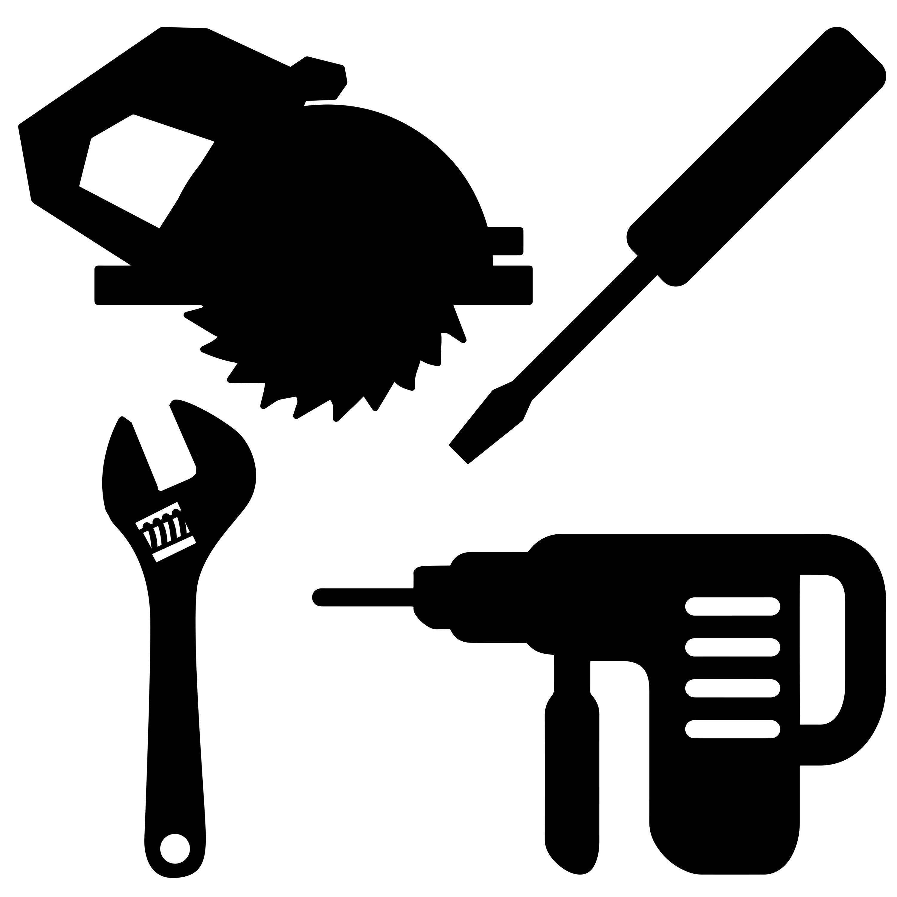 Work Tools SVG Bundle | Tools Silhouettes Clipart Design Elements | Svg ...