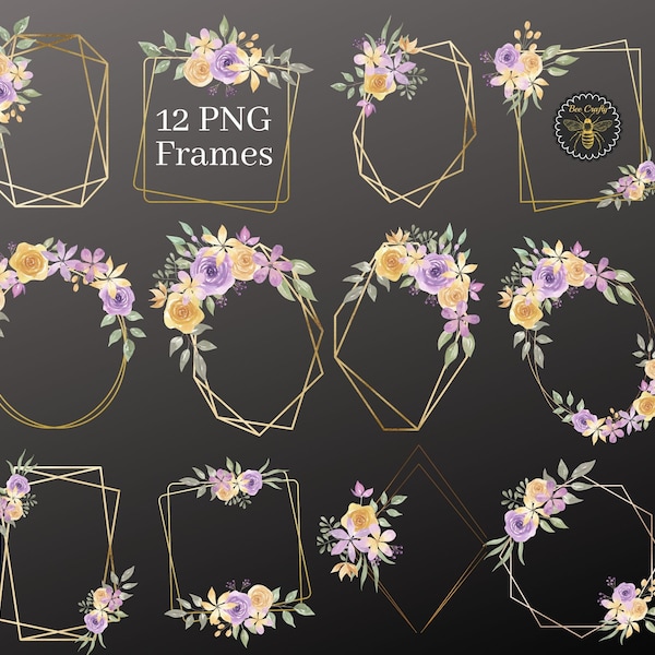 Flower Frames - Etsy
