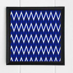 Royal Blue Digital Paper Pack | Mixed Pattern Scrapbooking Papers ...