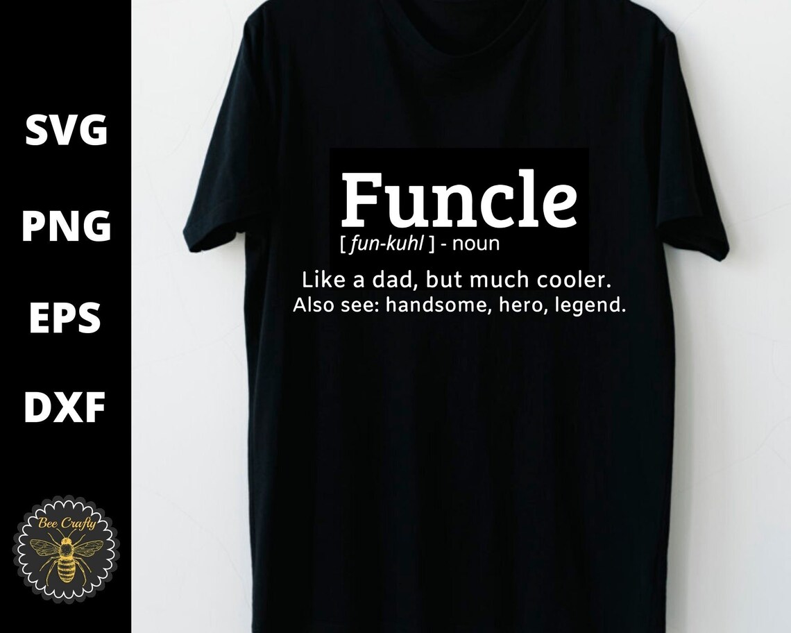 Funcle SVG Bundle Funcle Funny Slogan Quote Typography Svg - Etsy