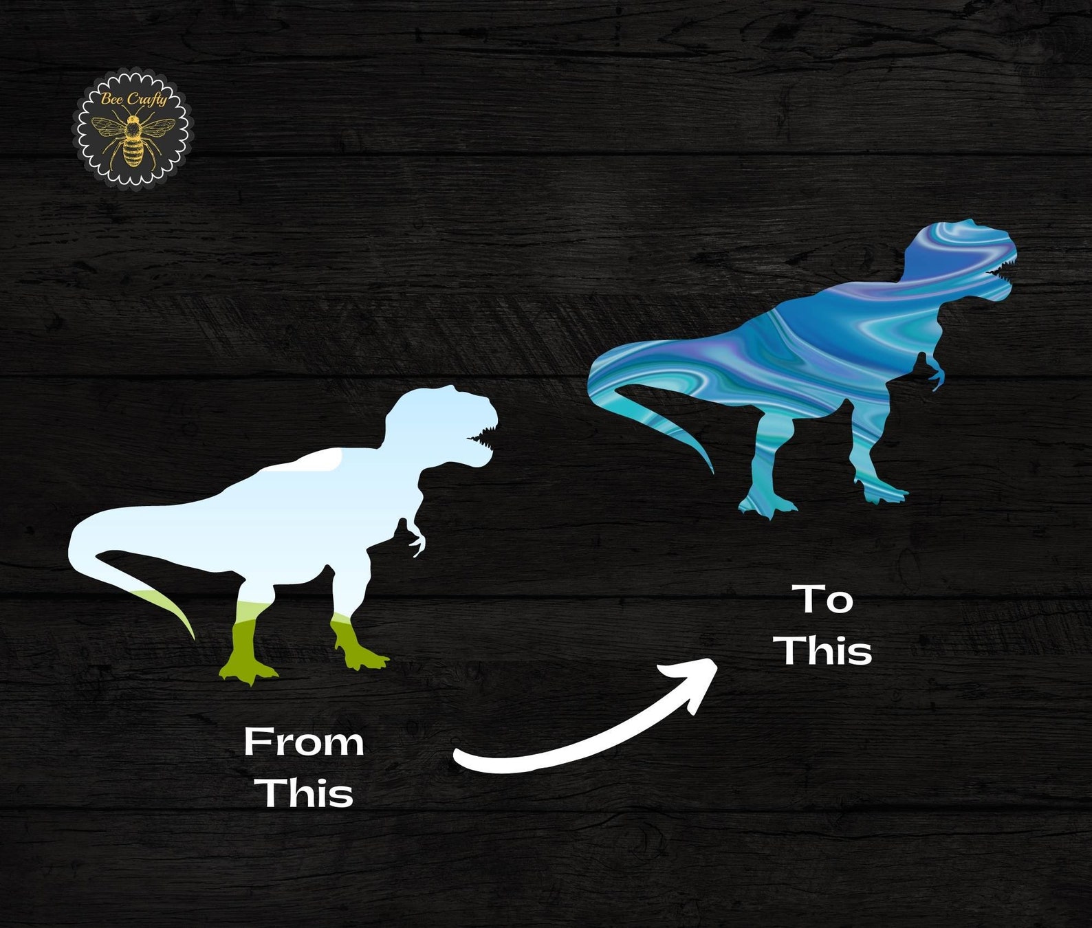 Custom Dinosaur Canva Frames | Editable in Canva Dino Elements | Fill ...