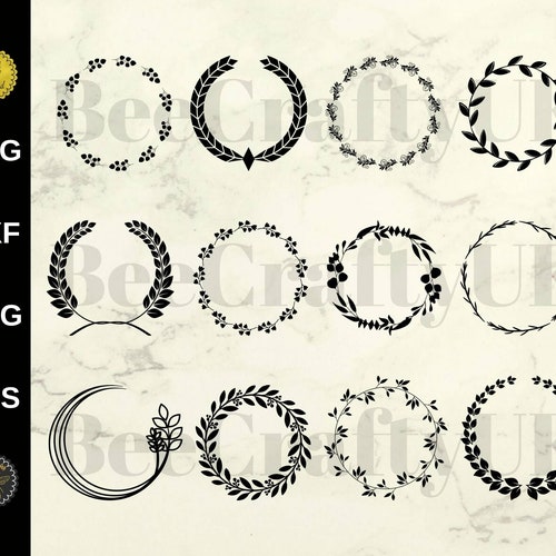 INSTANT Download. Round Borders Svg Cut Files. Rb_3. Personal - Etsy