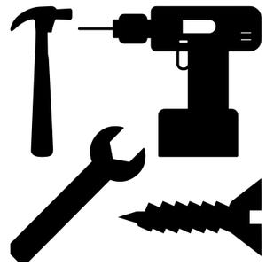 Work Tools SVG Bundle | Tools Silhouettes Clipart Design Elements | Svg ...