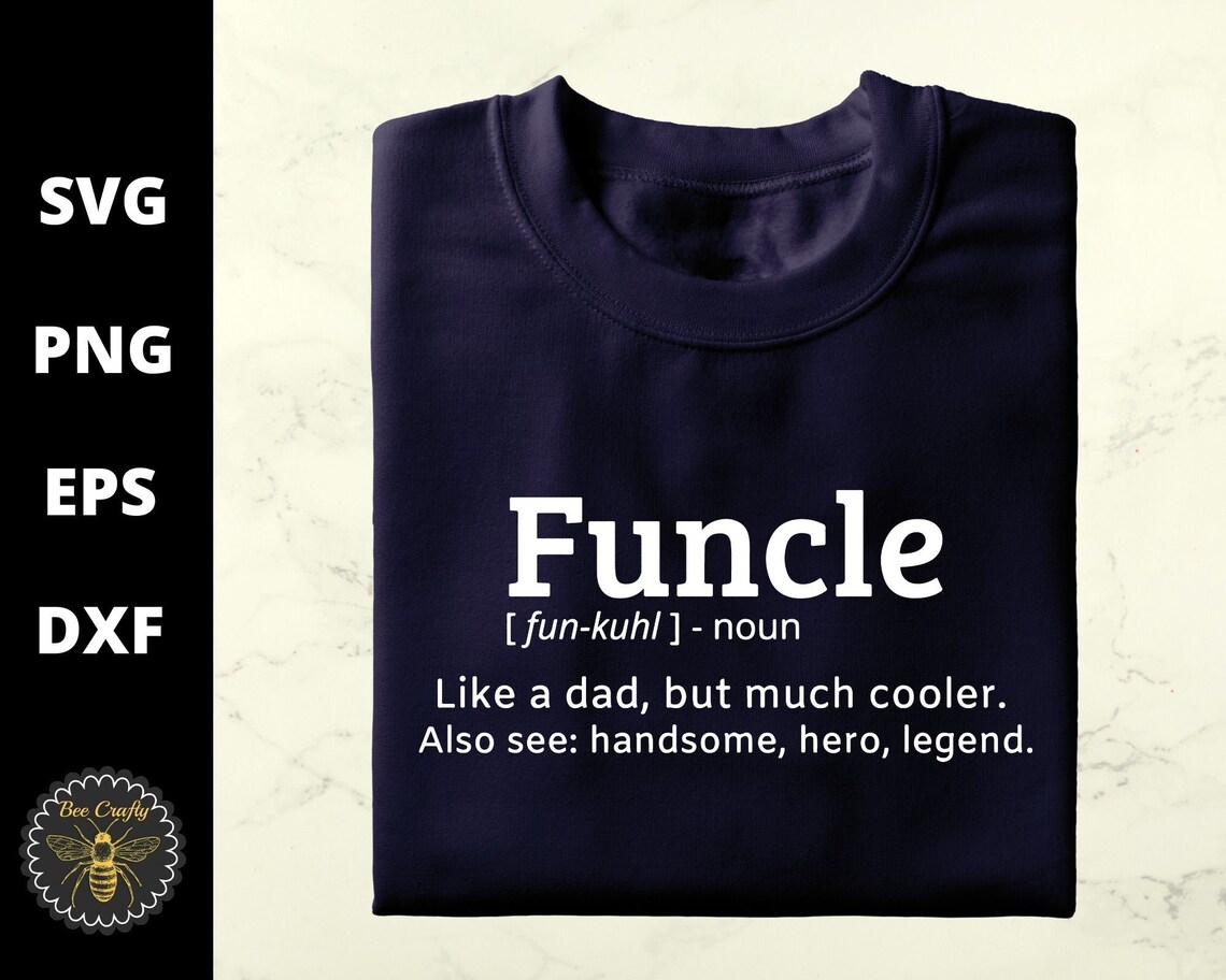 Funcle SVG Bundle Funcle Funny Slogan Quote Typography Svg - Etsy