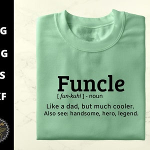 Funcle SVG Bundle | Funcle Funny Slogan Quote Typography | Svg Eps Dxf ...