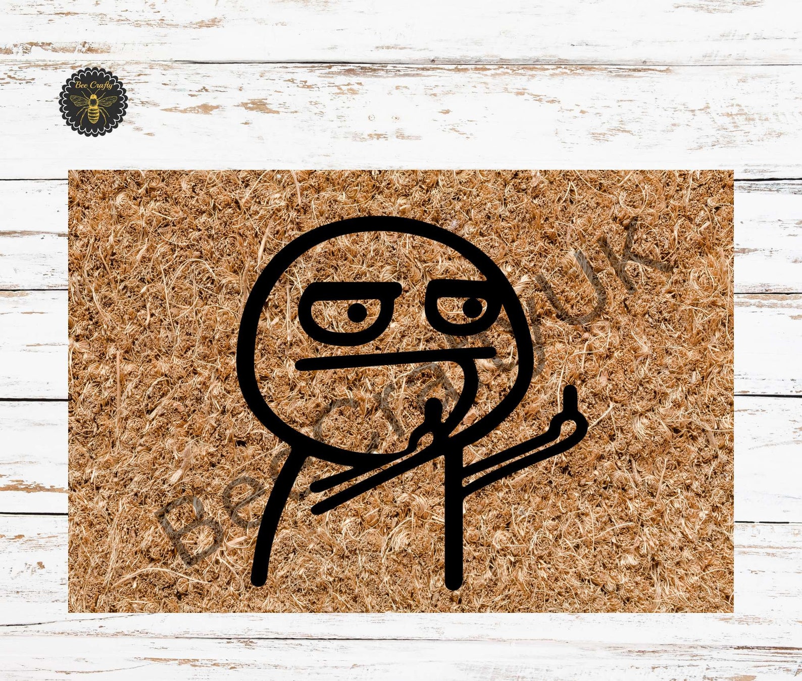 Finger Flipping Doodle Man SVG Funny Rude Middle Finger - Etsy