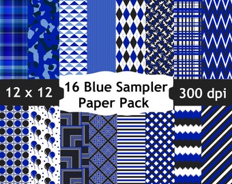 Royal Blue Paper - Etsy