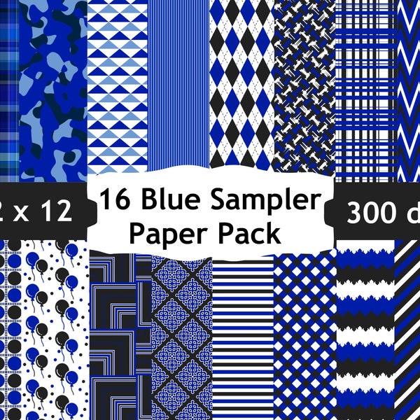 Royal Blue Paper - Etsy