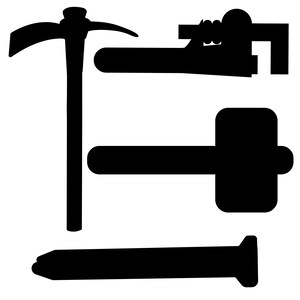 Work Tools SVG Bundle | Tools Silhouettes Clipart Design Elements | Svg ...