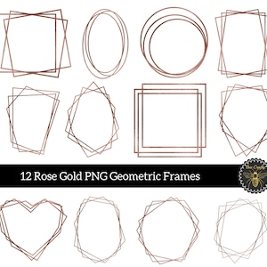 Black Geometric Polygonal Frames Geometrical Clip Art Frames Vector ...